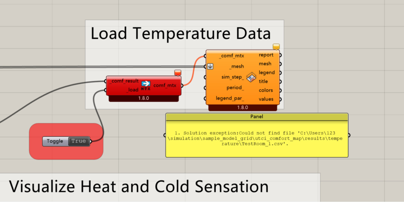 Comfort Mapping Sample File Do Not Generate Csv File In Default Folder