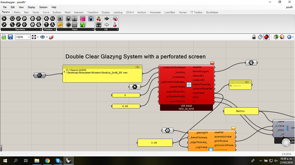 Window glazing system report - honeybee-legacy - Ladybug Tools | Forum