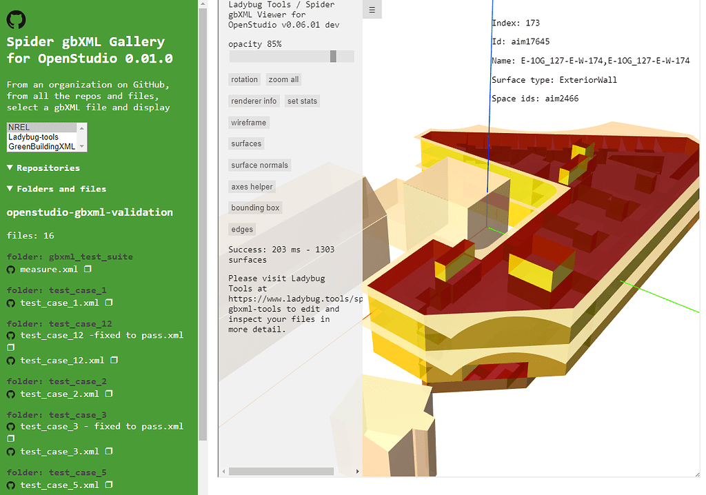 Saturday bonus: Spider gbXML Gallery for OpenStudio - spider - Ladybug ...