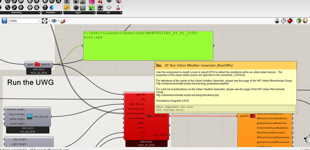 EPW files from Meteonorm not working? - dragonfly-legacy - Ladybug ...