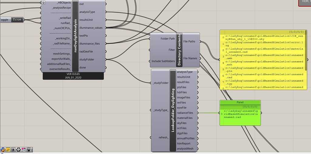Couldn't get the multi results in daylight - Ladybug Tools | Forum