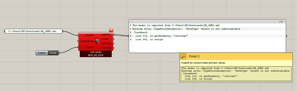 Import gbXML error - honeybee-legacy - Ladybug Tools | Forum