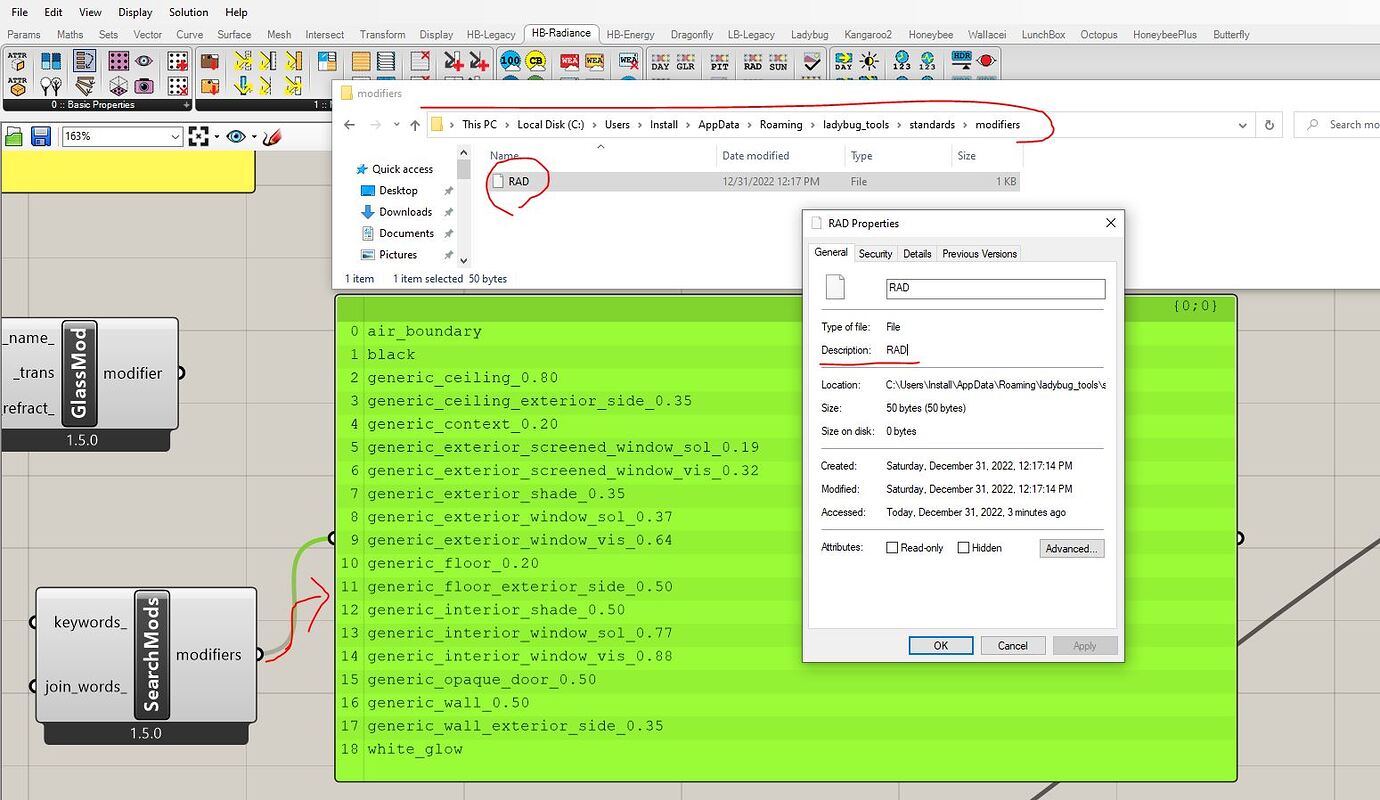Radiance definition - ladybug-tools - Ladybug Tools | Forum