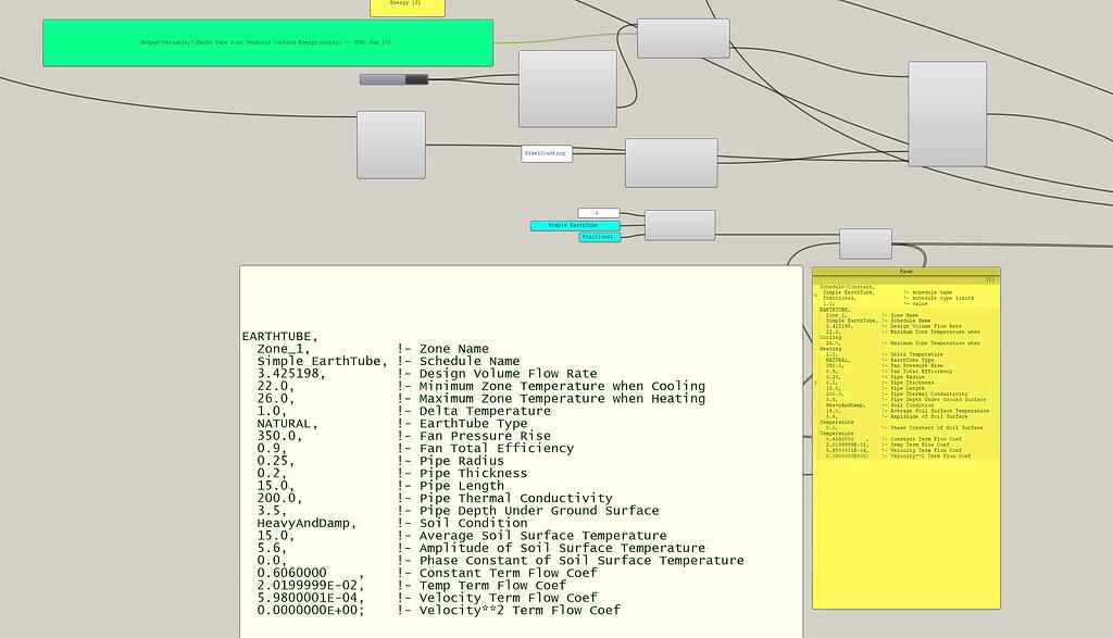 Simulating EarthTube with Honeybee 1.6 - honeybee - Ladybug Tools | Forum Simulating EarthTube with Honeybee 1.6 - honeybee - Ladybug Tools | Forum