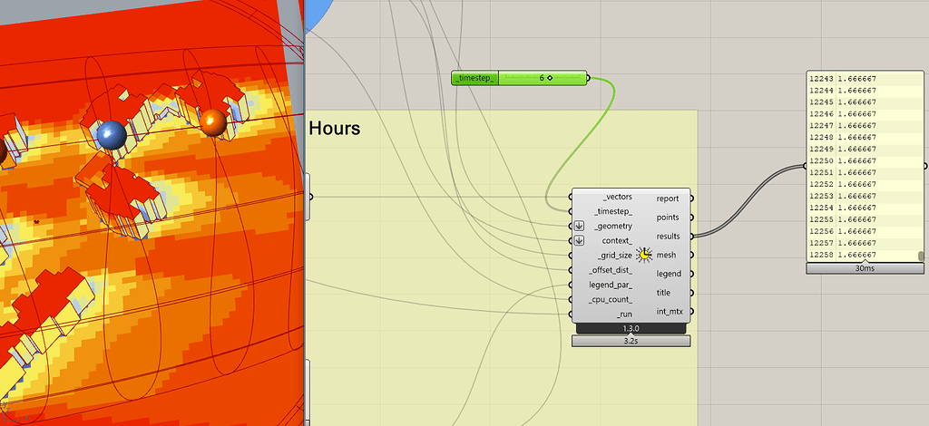 Direct sun hours: time step problem - ladybug - Ladybug Tools | Forum