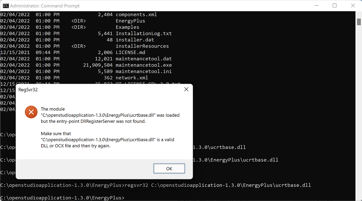 DLL Errors installing on Windows 11? - ladybug-tools - Ladybug Tools ...