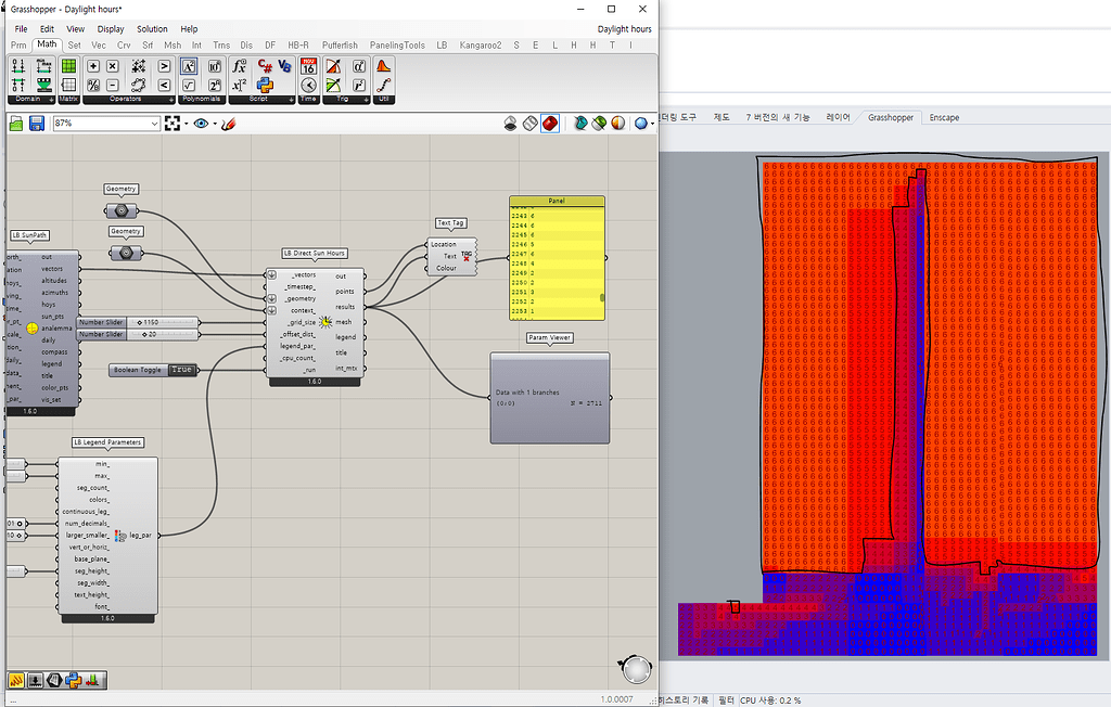 How to color or mark results - grasshopper - Ladybug Tools | Forum