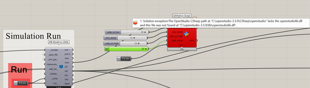 Importing OpenStudio into GHPython not Working for OpenStudio 3.5 and Above - honeybee - Ladybug ...