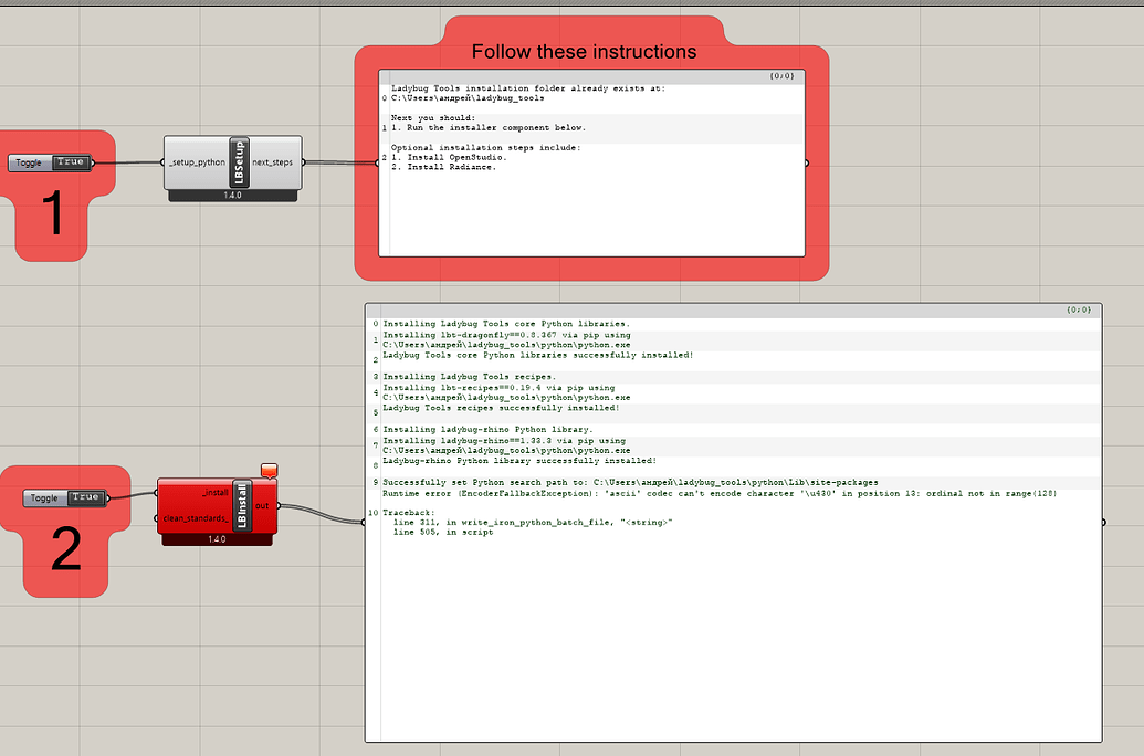 ERROR - Installing Ladybug - ladybug-tools - Ladybug Tools | Forum