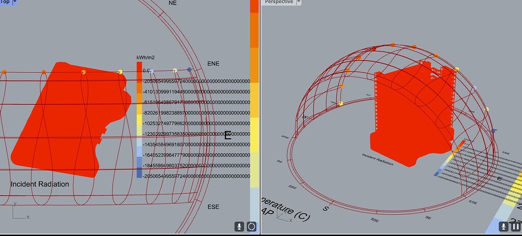 Incident radiation analysis issue - ladybug-tools - Ladybug Tools | Forum