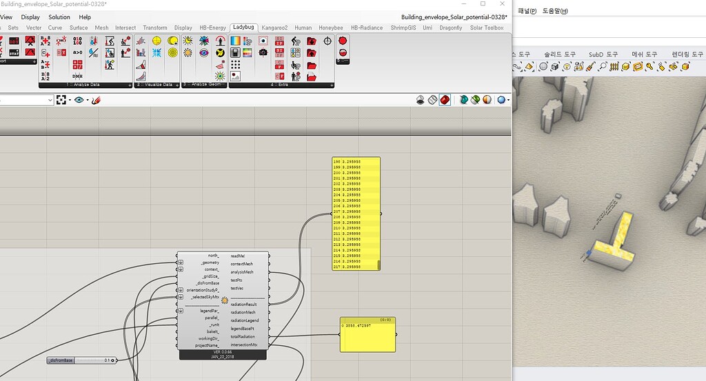 LB radiation analysis output values - ladybug-tools - Ladybug Tools | Forum