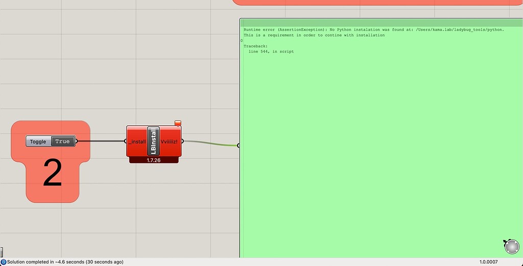 Ladybug install on rhino 8 for apple silicon - ladybug - Ladybug Tools ...