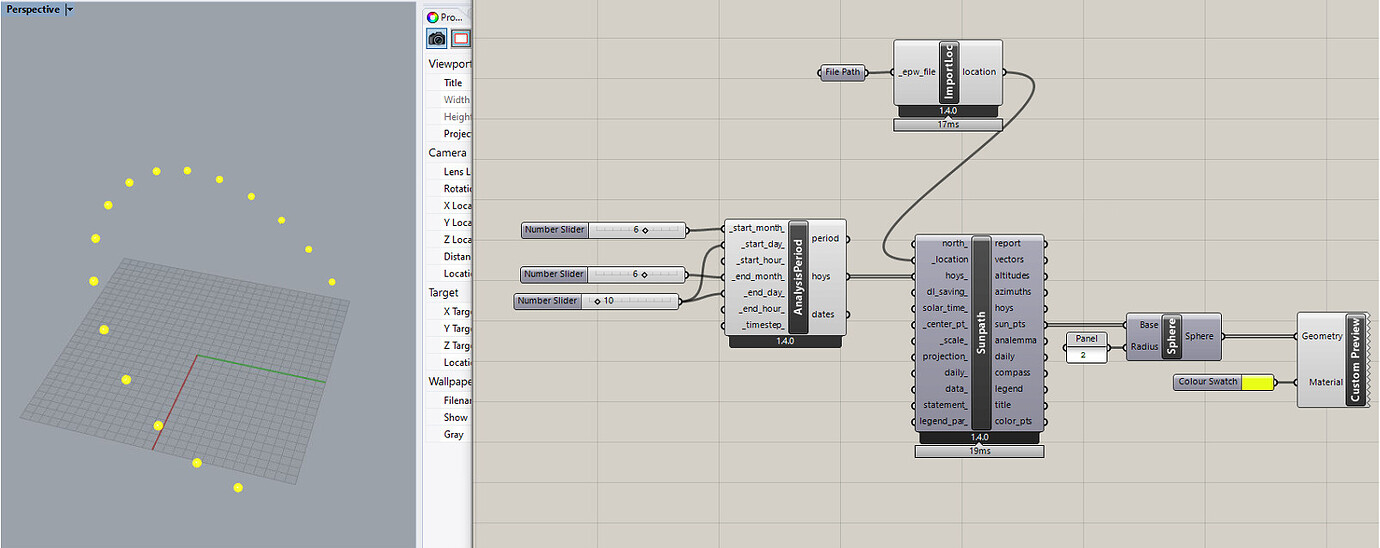 Ladybug sun path display - Ladybug Tools | Forum