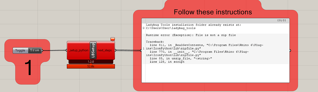 Installation error : Exception - ladybug-tools - Ladybug Tools | Forum Installation error : Exception - ladybug-tools - Ladybug Tools | Forum