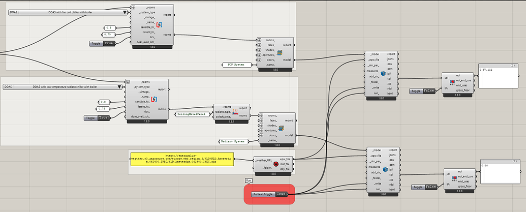 Issue with DOAS Radiant Systems Simulation in LBT 1.8 - ladybug-tools ...
