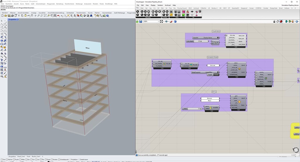 Annual Daylight simulations - Mirror not taken into account - honeybee ...