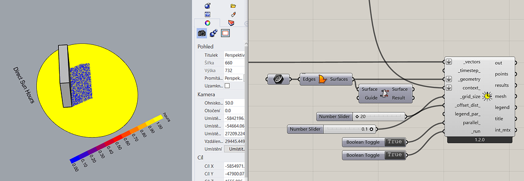 Direct Sun Hours analysis - ladybug - Ladybug Tools | Forum