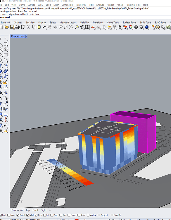 Error with Ladybug Solar Analysis Mesh - ladybug - Ladybug Tools | Forum
