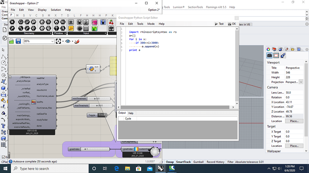 Is illuminance values a list - scripting - Ladybug Tools | Forum