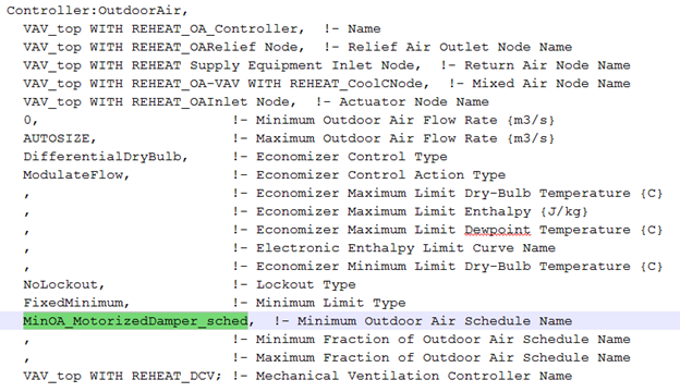 OA schedule issue - honeybee-legacy - Ladybug Tools | Forum